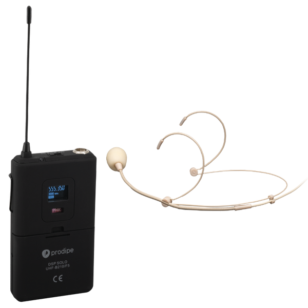 Wireless Solo 100 channel + headset mic MH7 Cardio - Red Chilli Audio