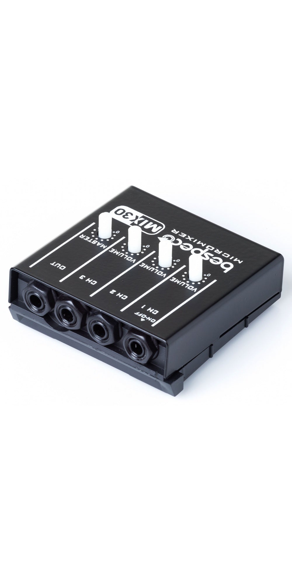 Bespeco MIX30 3-Channel Mono Mixer - Red Chilli Audio
